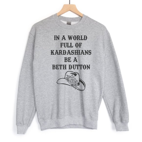 Tops | Beth Dutton Sweatshirt Yellowstone Shirt Yellowstone Sweatshirt ...